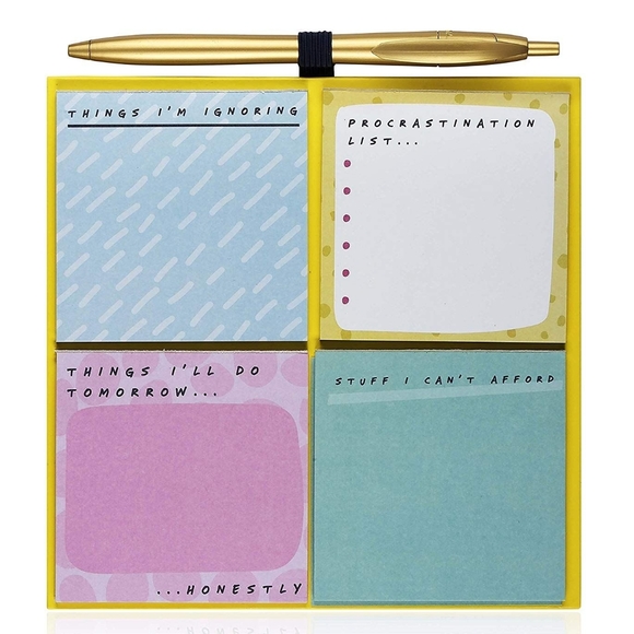 Notes to Self | Office | Notes To Self Post It Pack | Poshmark